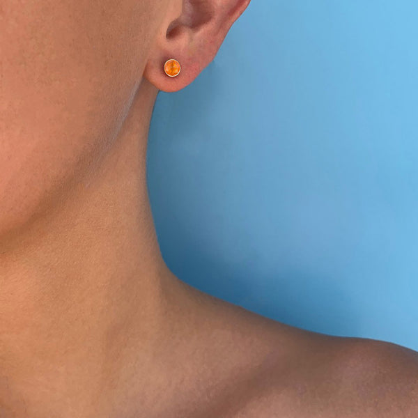 Fire Opal Bindi Studs – Marie-Helene de Taillac - US